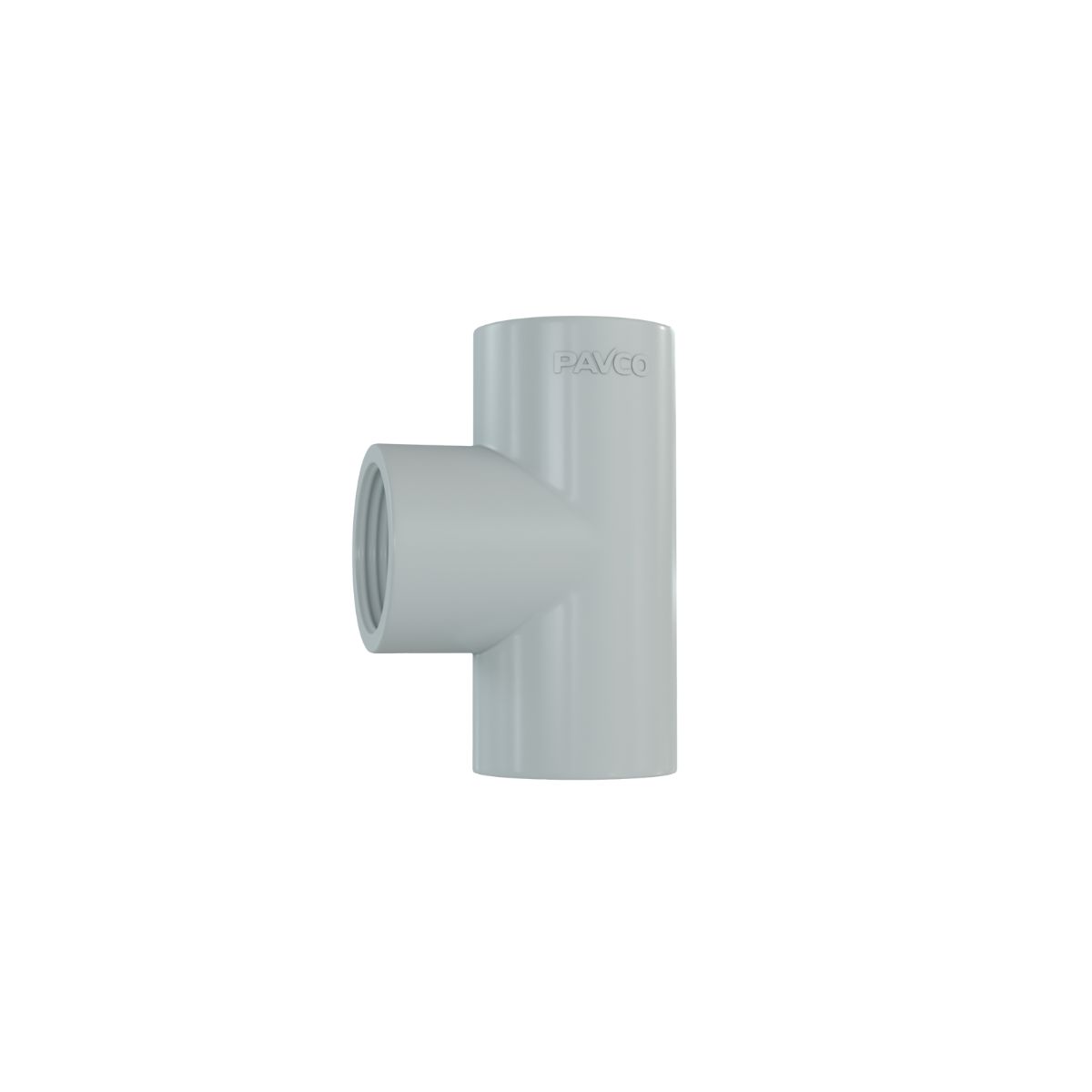 TEE PVC GR Agua Fría Rosca 1/2" Pavco